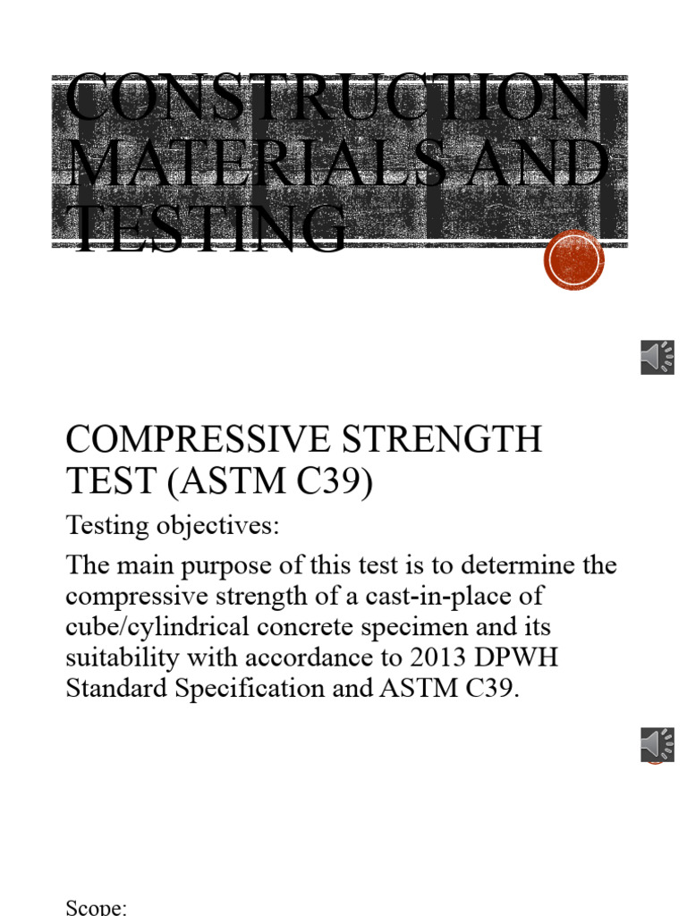 Compressive Strength Test | PDF | Concrete | Fracture