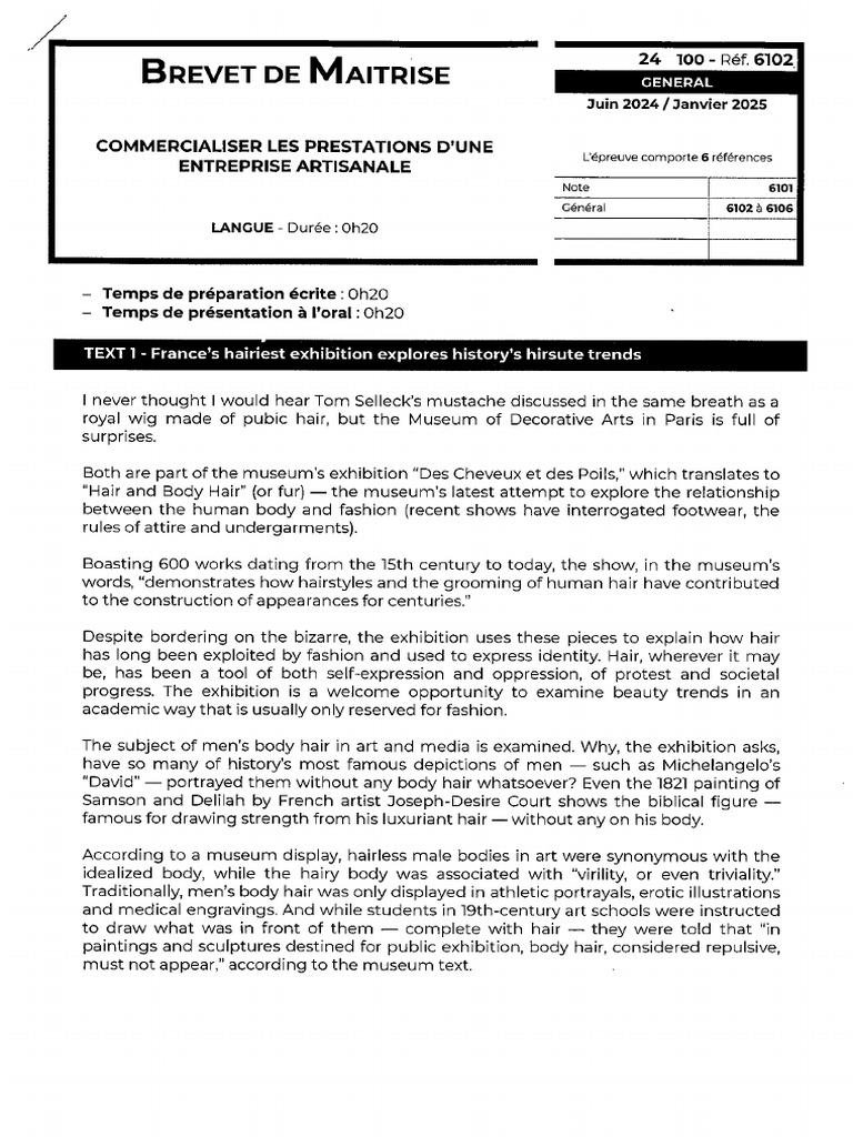 Général Texte 1 | PDF