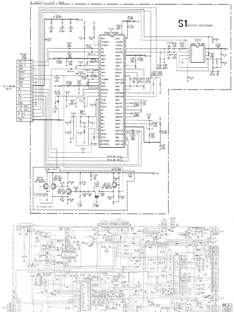 Sony TV kv29x5r Schematic | PDF