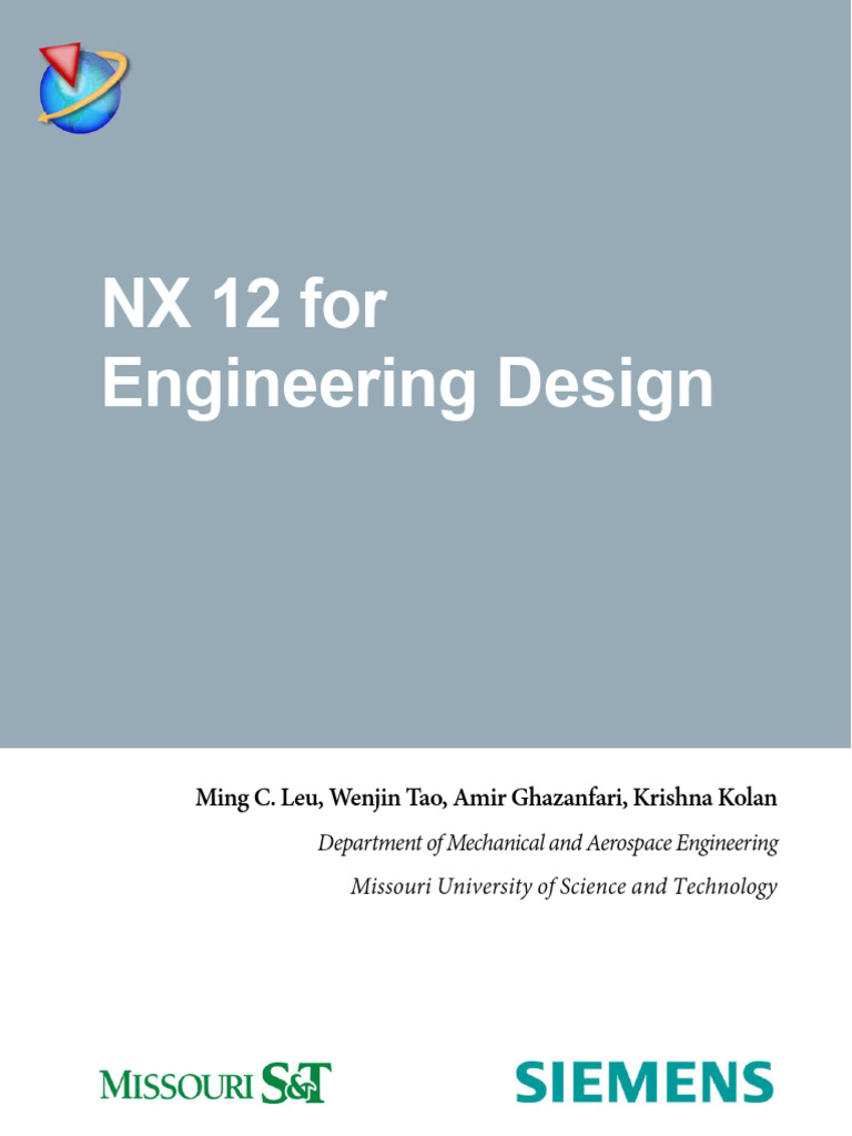 (CAD) (NX) NX 12 For Engineering Design by Ming C. Leu | PDF | Computer Aided Design | Icon ...