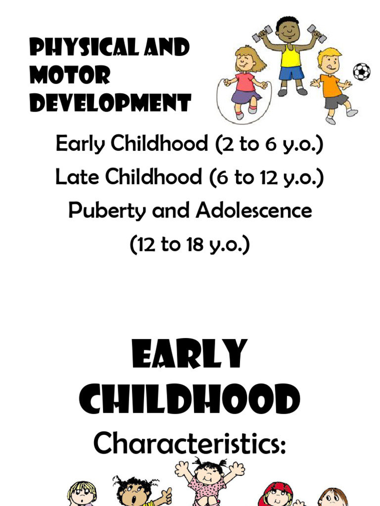 Edu 30 Physical and Motor Development GML | PDF | Puberty | Sex