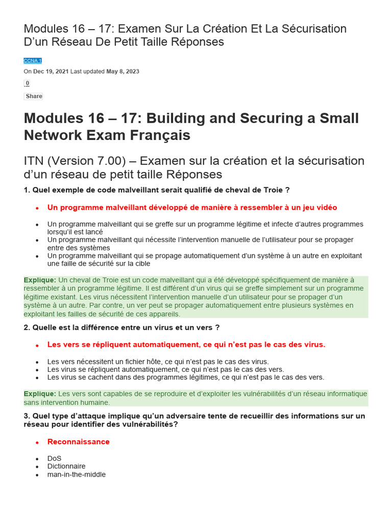 Modules 16 - 17 | PDF