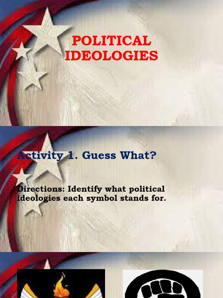 PPG Week2 PPT Political Ideologies | PDF | Ideologies | Communism