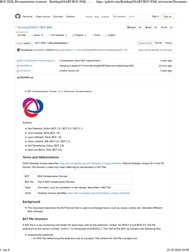 Buildingsmart BCF-XML | PDF | Xml Schema | Computing