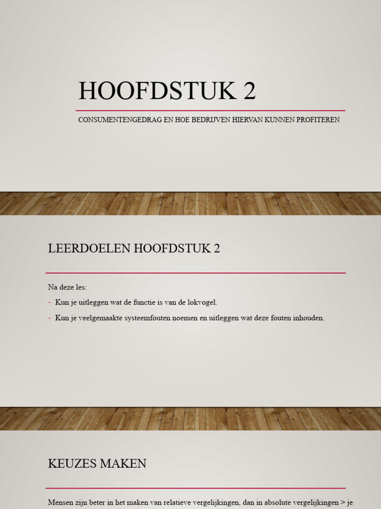 H2 Consumentengedrag en Hoe Bedrijven Hiervan Kunnen Profiteren | PDF