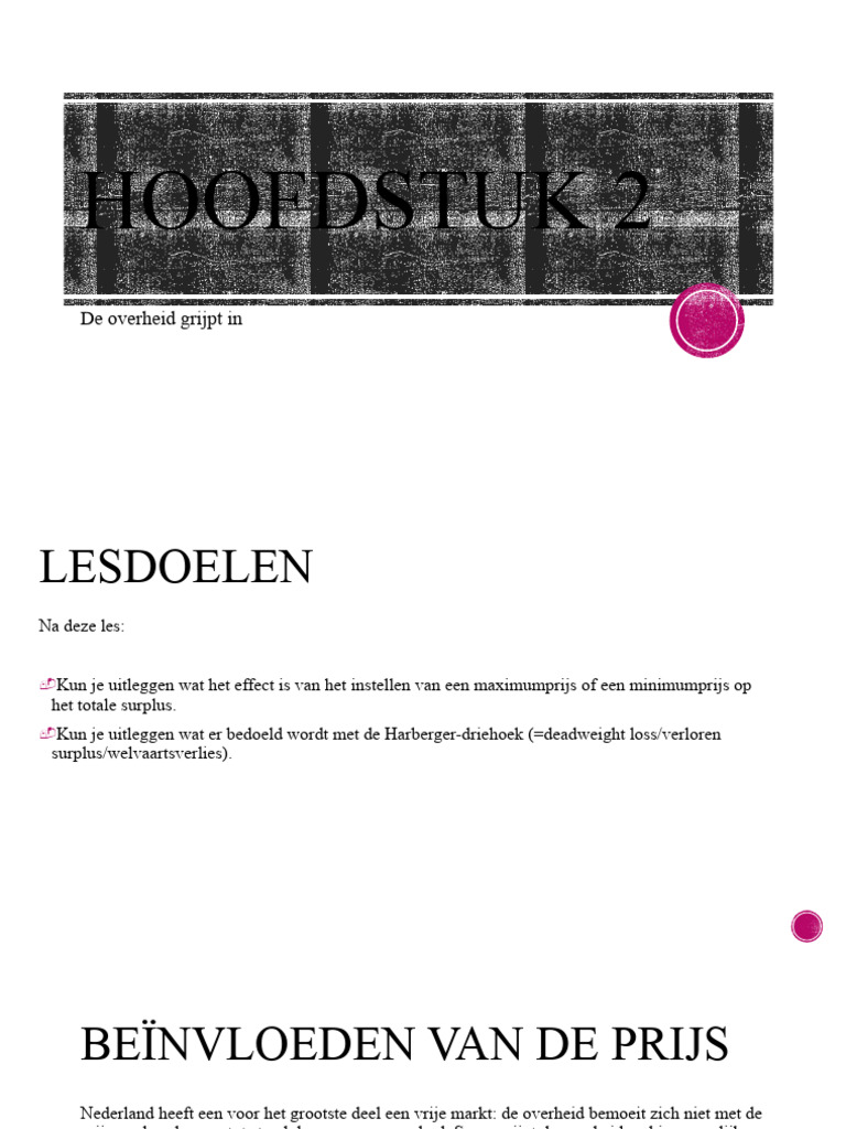 H2 de Overheid Grijpt in | PDF