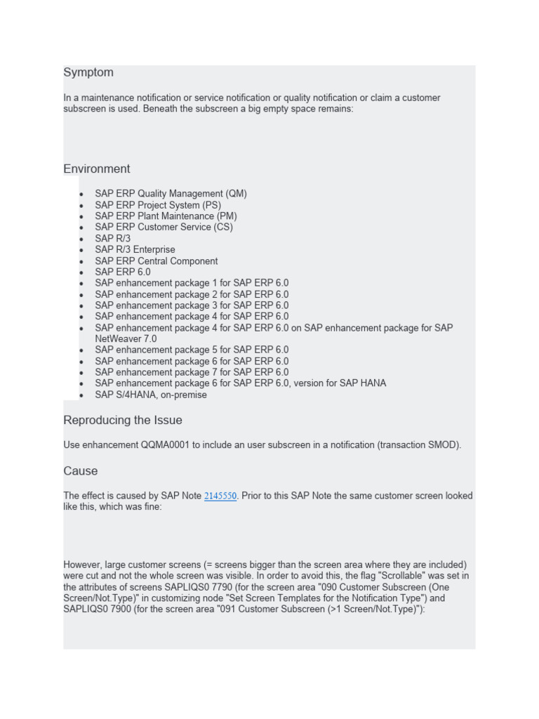 Notification Screen Problem - After Upgrade | PDF | Computer Science | Software Engineering