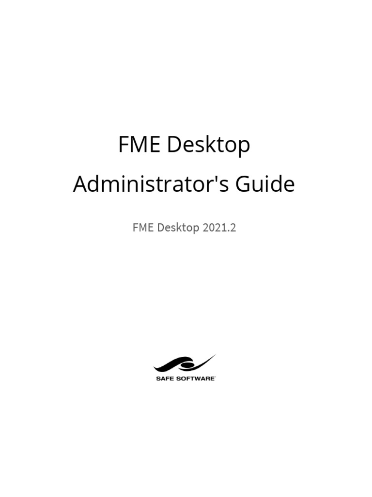 FMEDesktop Admin Guide | PDF | Installation (Computer Programs) | Command Line Interface