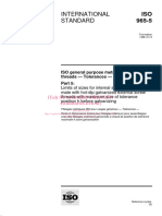 ISO 965-1 ISO General Purpose Metric Screw Threads-Tolerances | PDF | Screw | Engineering Tolerance