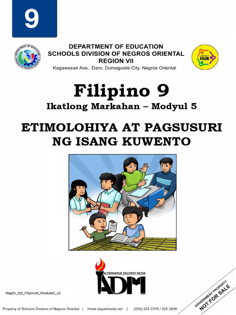 NegOr Q3 Filipino9 Module5 v2 | PDF