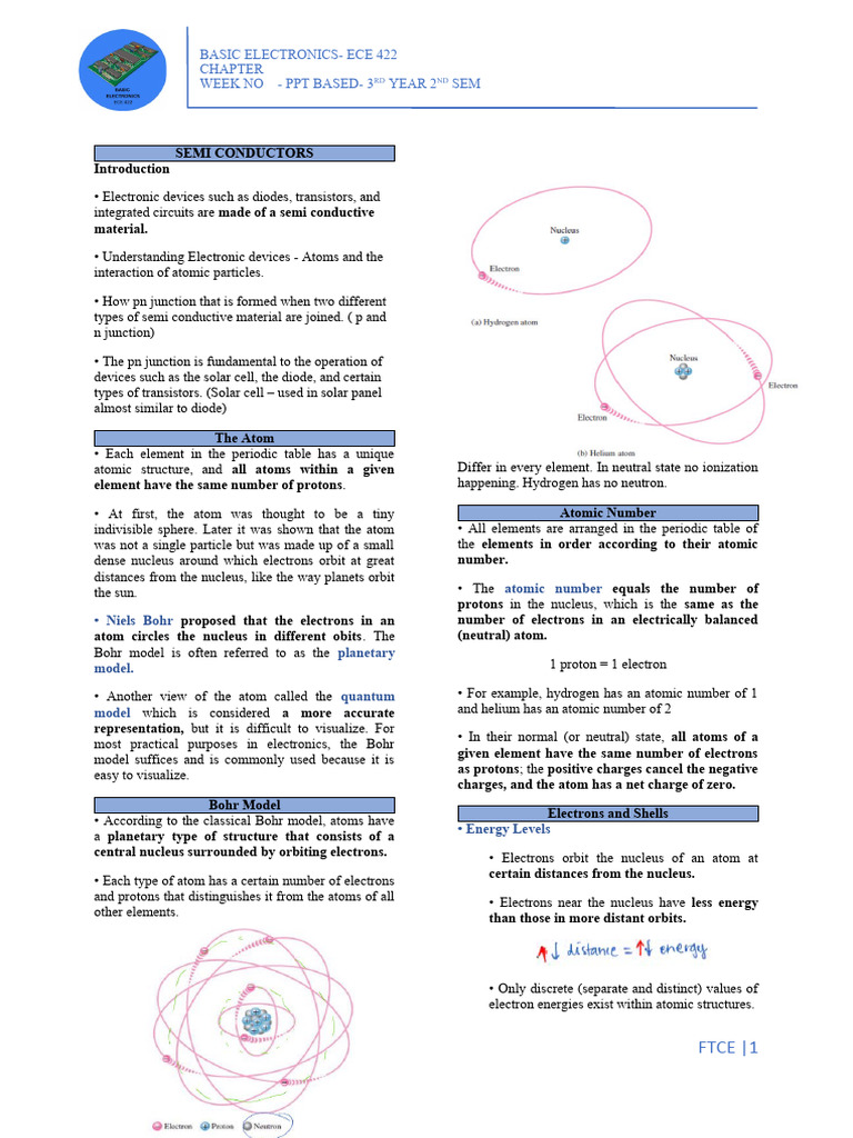 Transes ECE | PDF | P–N Junction | Semiconductors