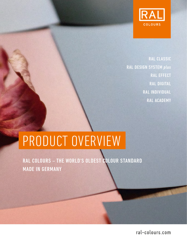 RAL 2022: Effect Solid Colours Overview | PDF | Color