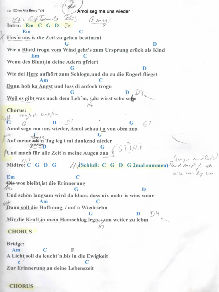 Amol Segn Ma Uns Wieder | PDF