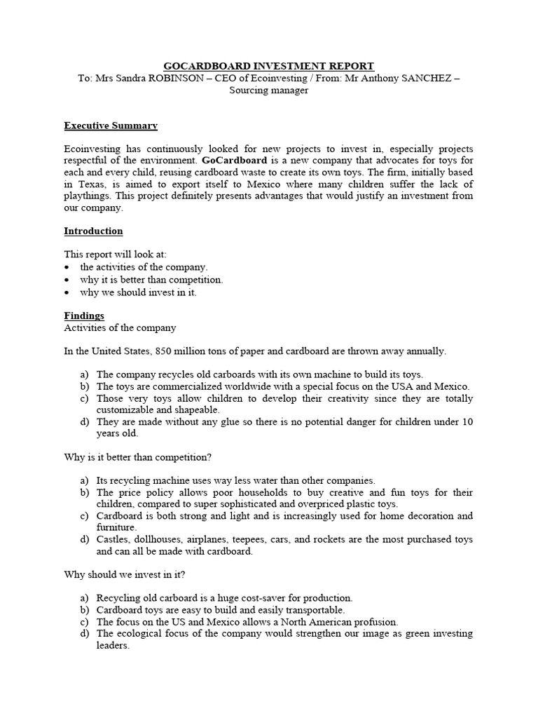 English Report | PDF