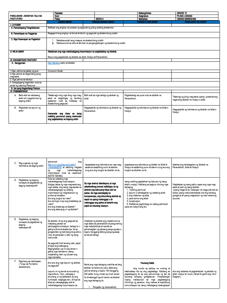 Week 4 | PDF