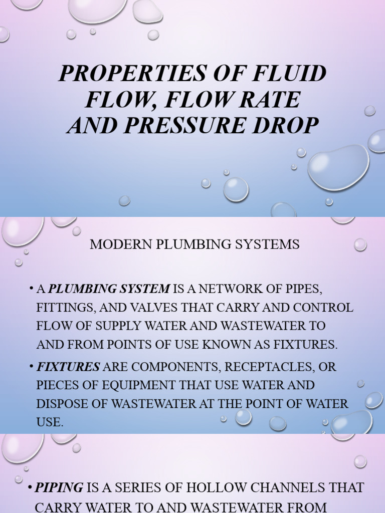 Properties of Fluid Flow Flow Rate and - 021640 - 092707 | PDF