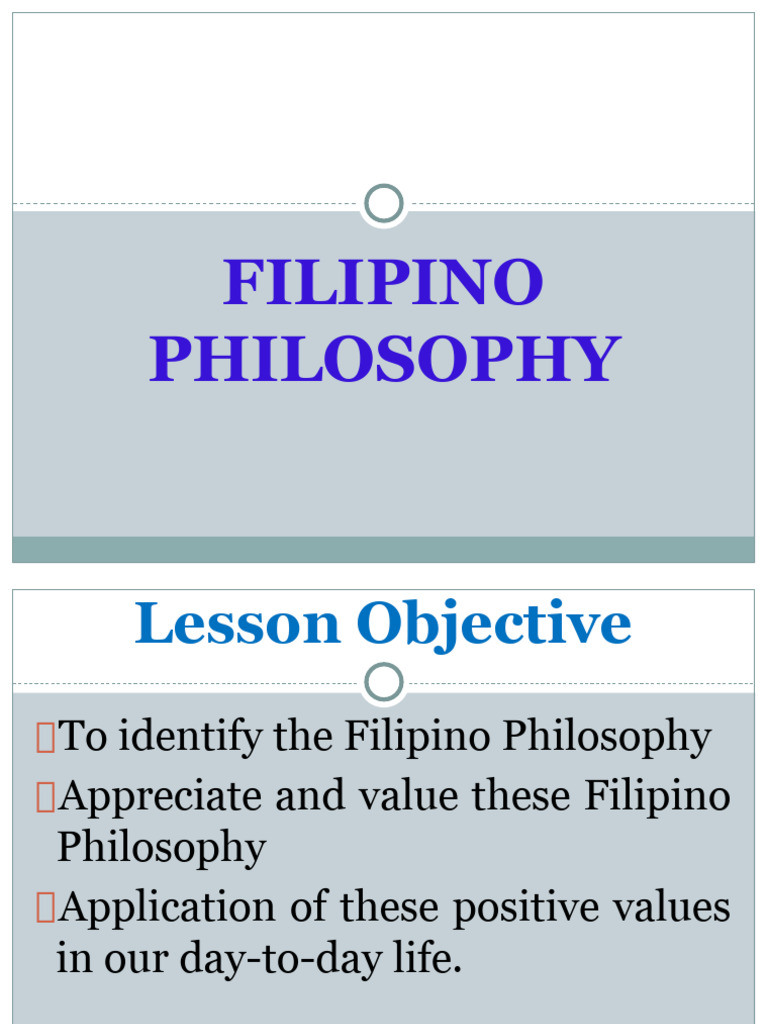 Filipino Philosophy | PDF