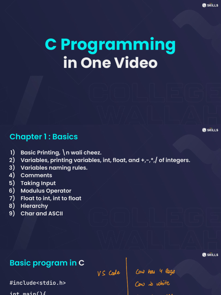 C in 10 Hours (1) 2 PDF | PDF