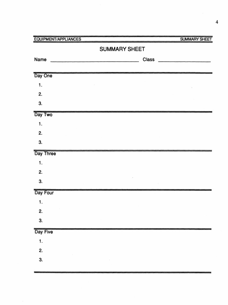 Equipment Activities | PDF