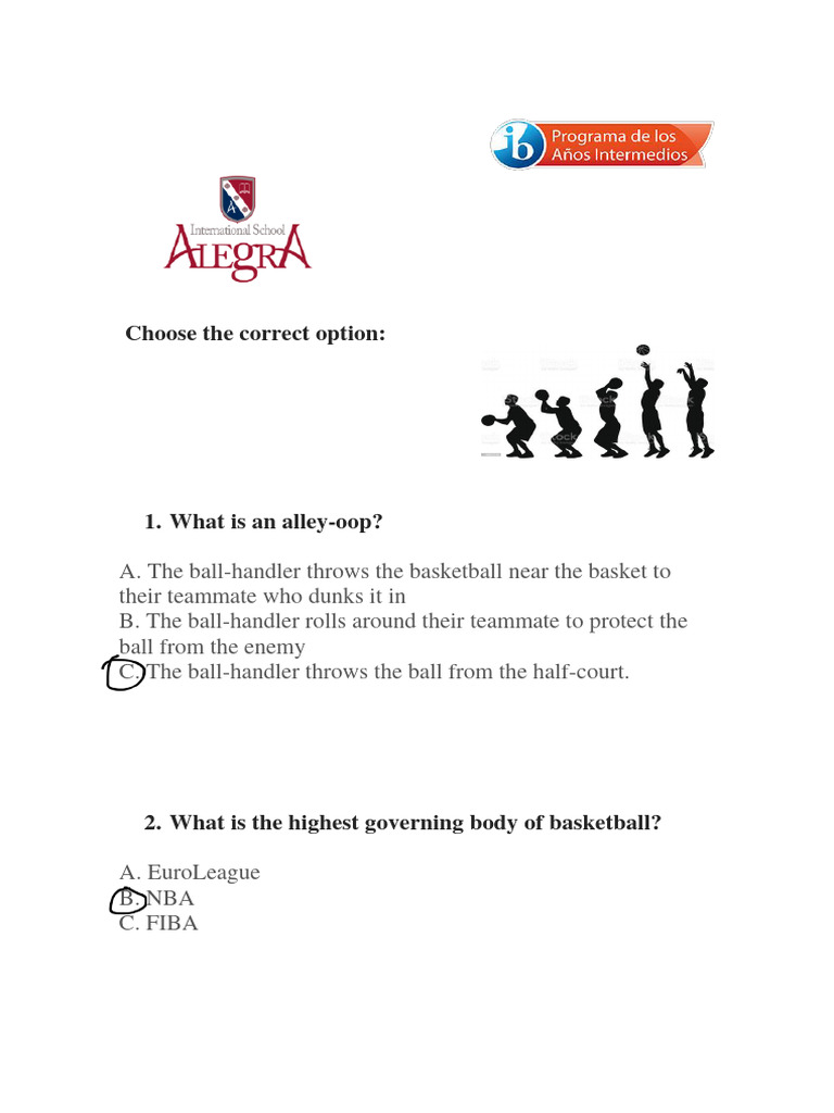 Getting To Know Basketball Terms | PDF | Ball Games | Sports