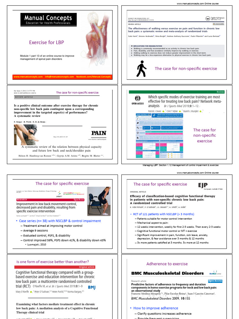 1.12 Management of Control Impairment Handout | Download Free PDF ...