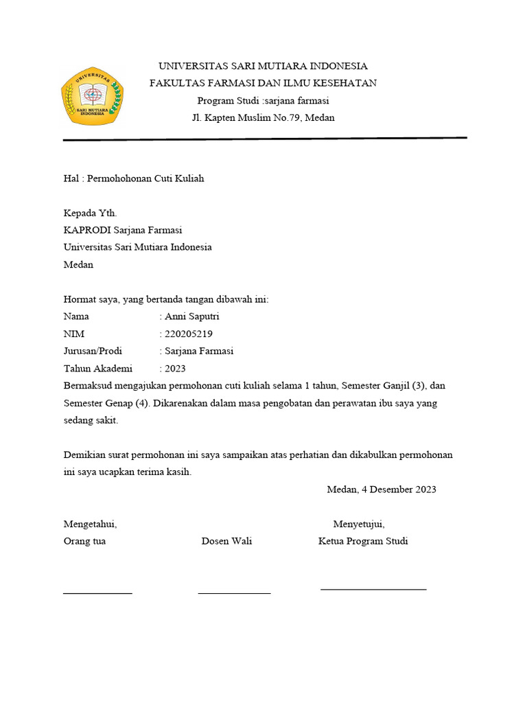 Universitas Sari Mutiara Indonesia | PDF