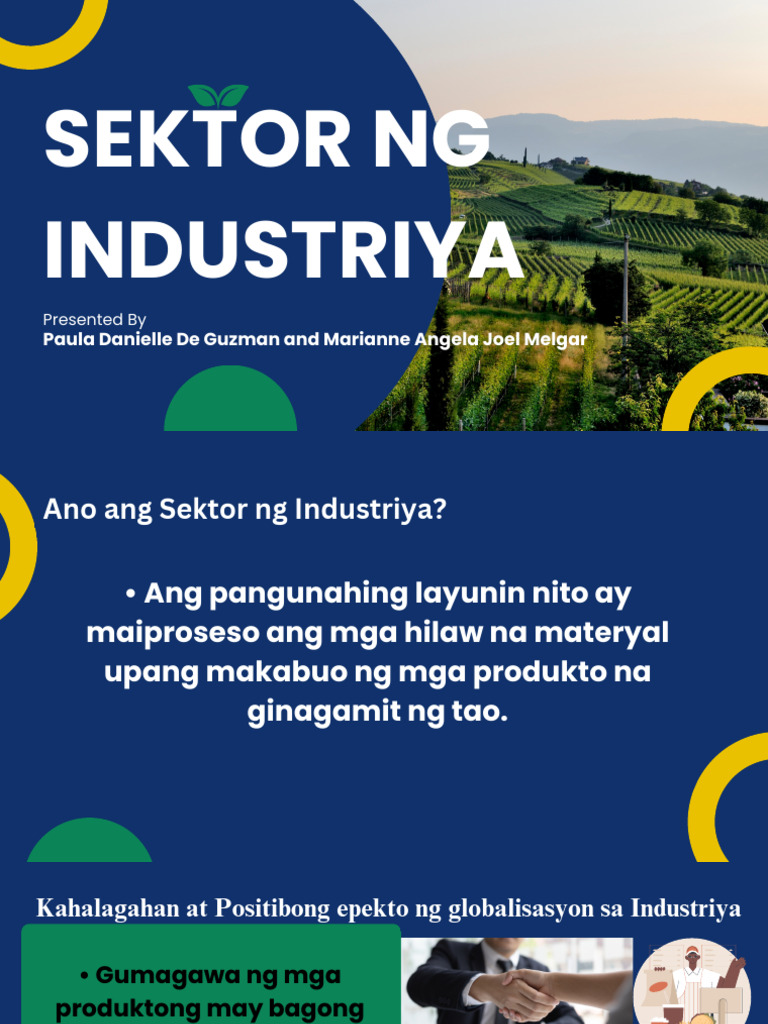 Sektor NG Industriya | PDF