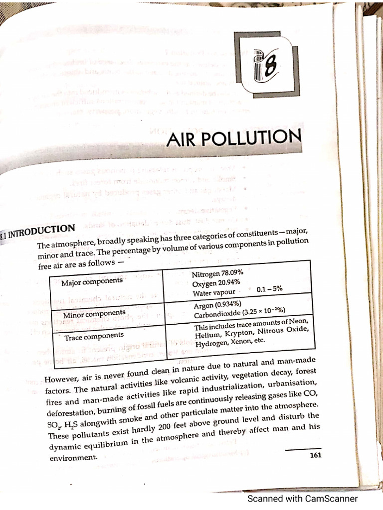 Unit-5 Solid Waste Management, Air Pollution & Disaster Management | PDF