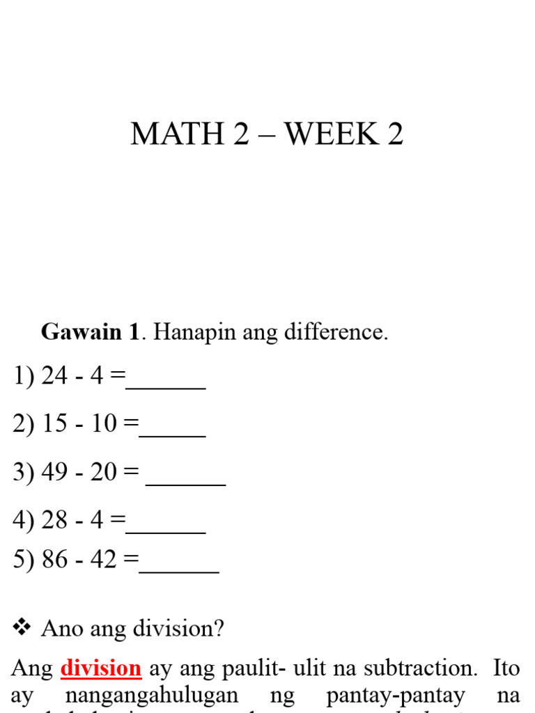 Q3 PPT Math 2week 2 | PDF