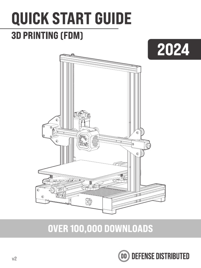 3d Printing Quick Start Guide V2 Pdf 3 D Printing Extrusion