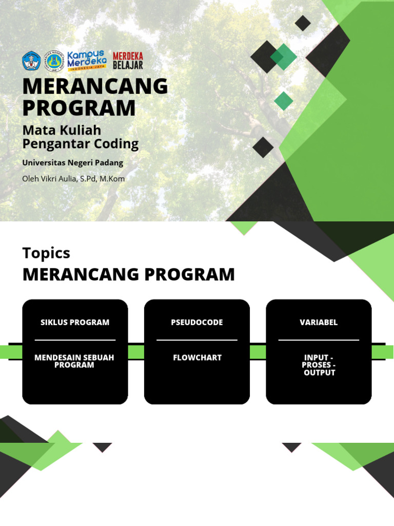 PPT3 - Merancang Program | PDF