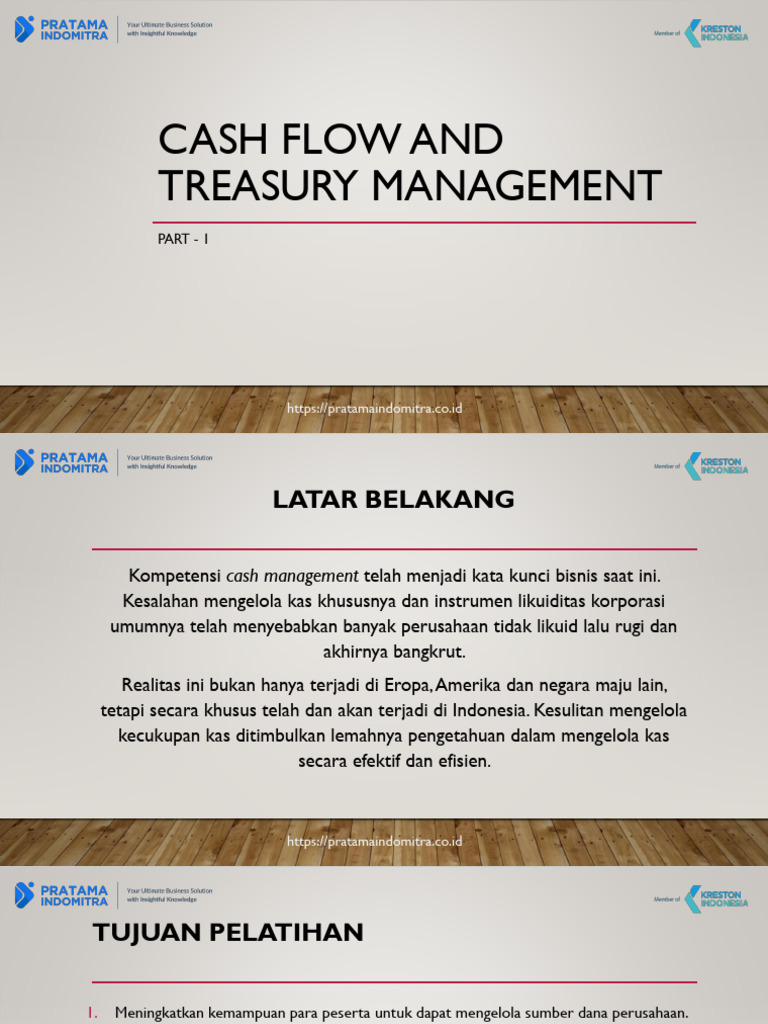 Cash Flow & Treasury Management - Final | PDF