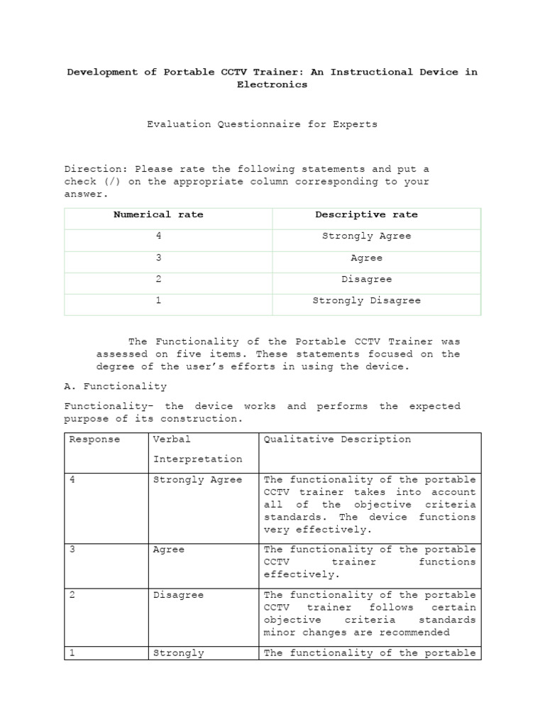 Evaluation for Expert 2 (1) | PDF | Usability | Reliability Engineering