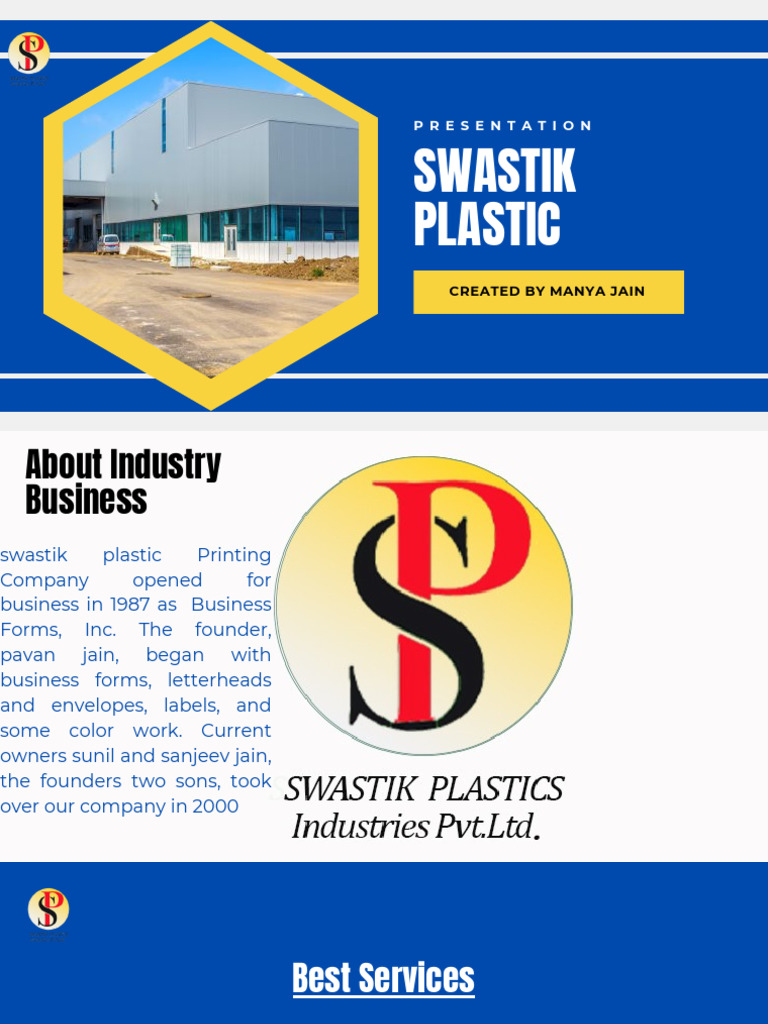 Swastik Plastic Products Overview | PDF | Business | Home & Garden