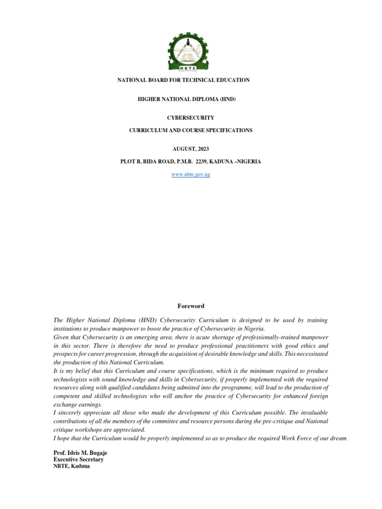 HND Cybersecurity | PDF | Technology & Engineering