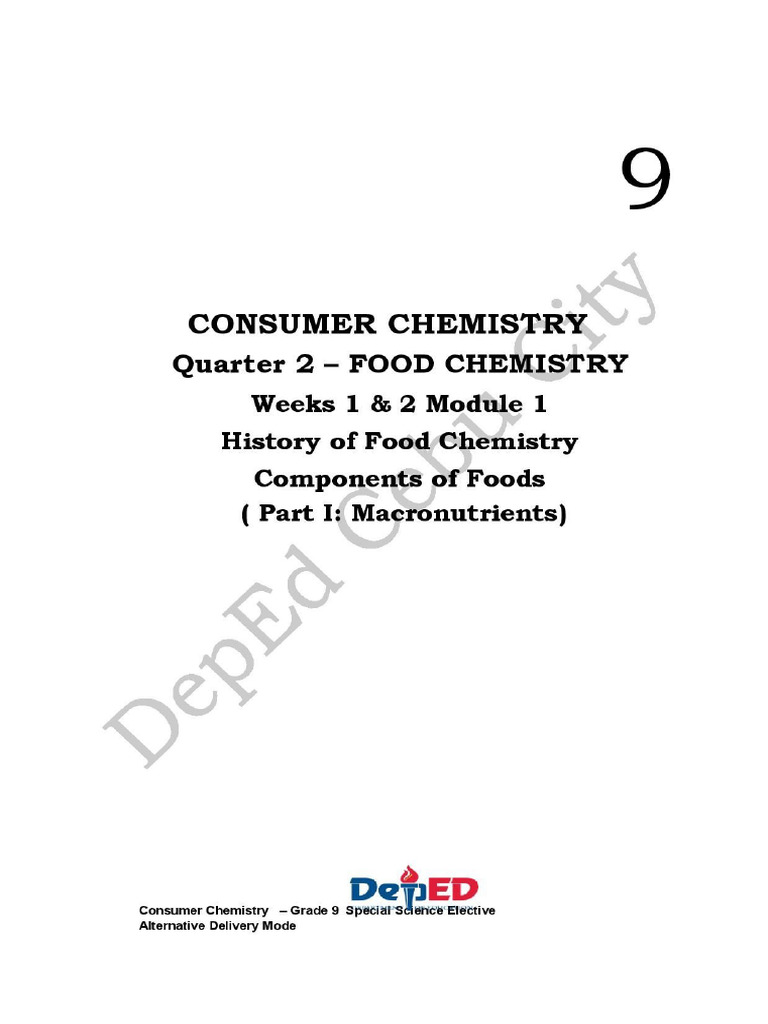 m1 q2 Conchem | PDF