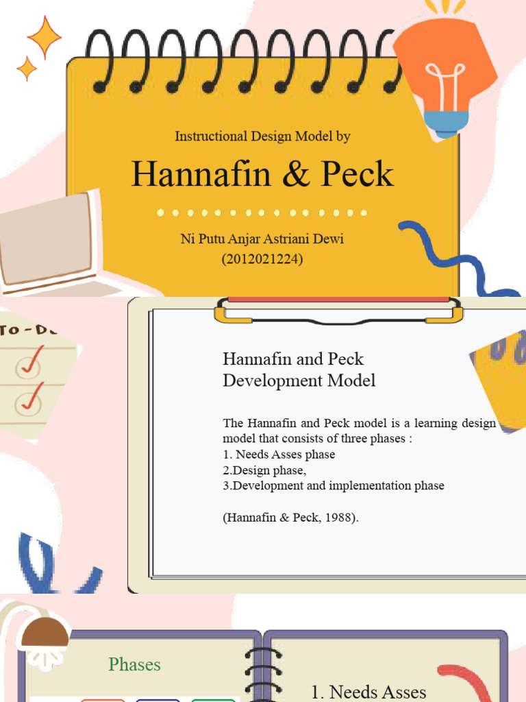 Hannafin & Peck Instructional Design Model | PDF
