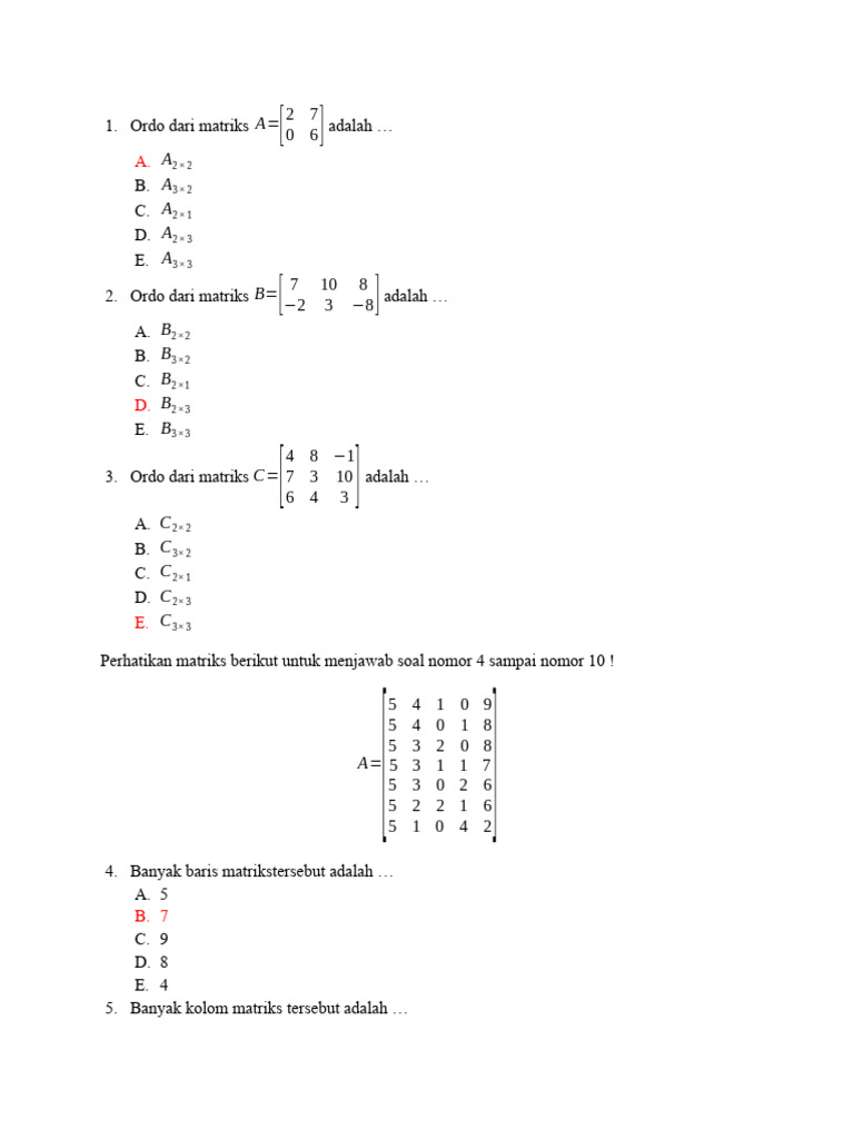 Soal Semester Genap X | PDF