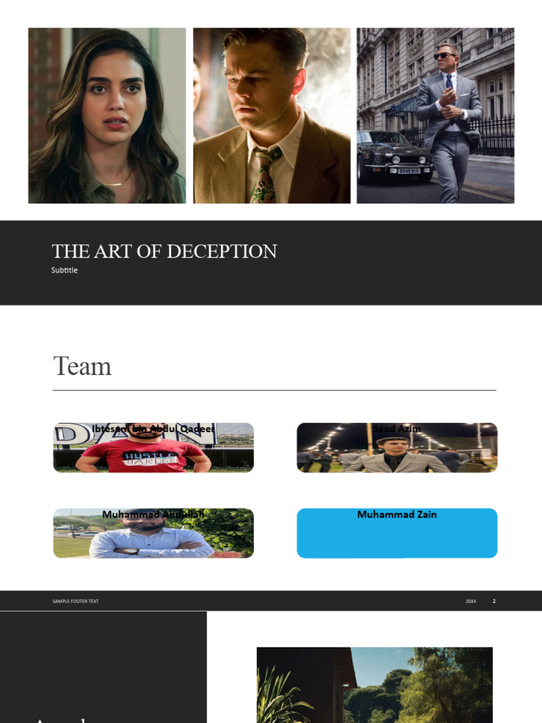 The Art of Deception: Subtitle | PDF | Nonverbal Communication | Body ...