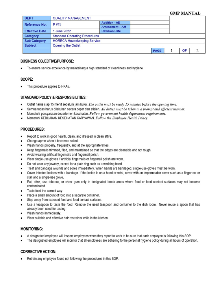 HKS-P-000 Template | PDF | Glove