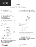 CBSE Class 12 Physics Chapter 1 Important Questions With Solutions ...