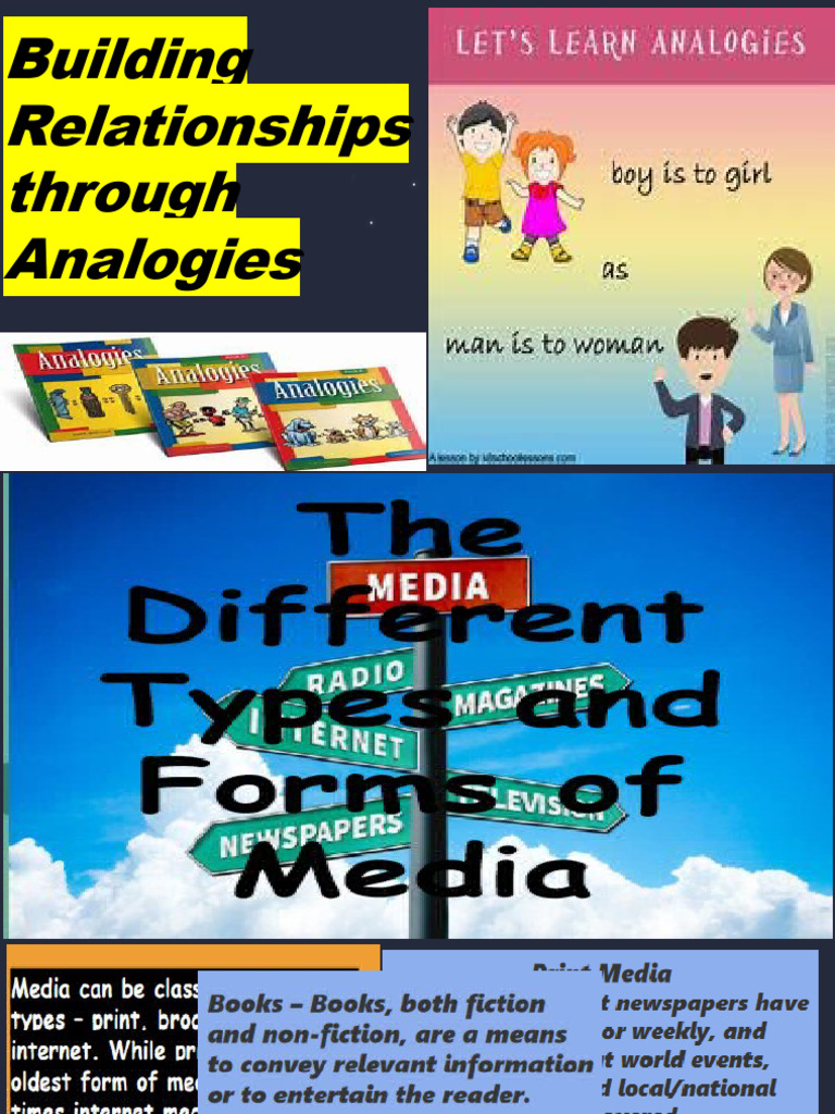 Lesson 11 Pdf Analogy Idea