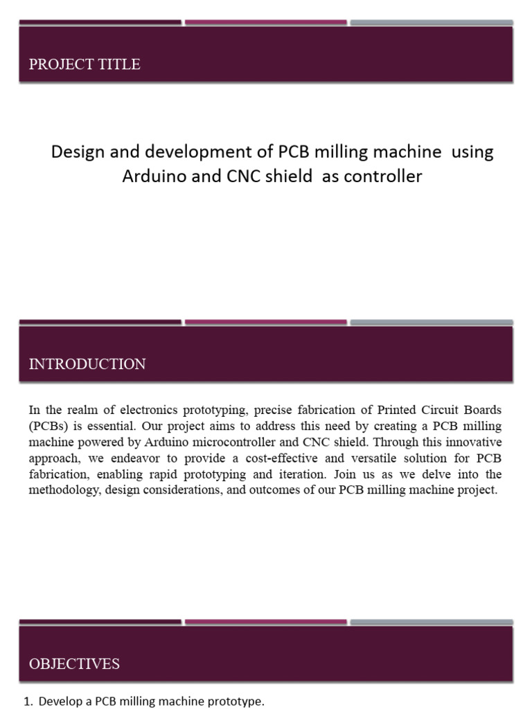 Design and Development of PCB Milling Machine | PDF | Printed Circuit Board | Arduino