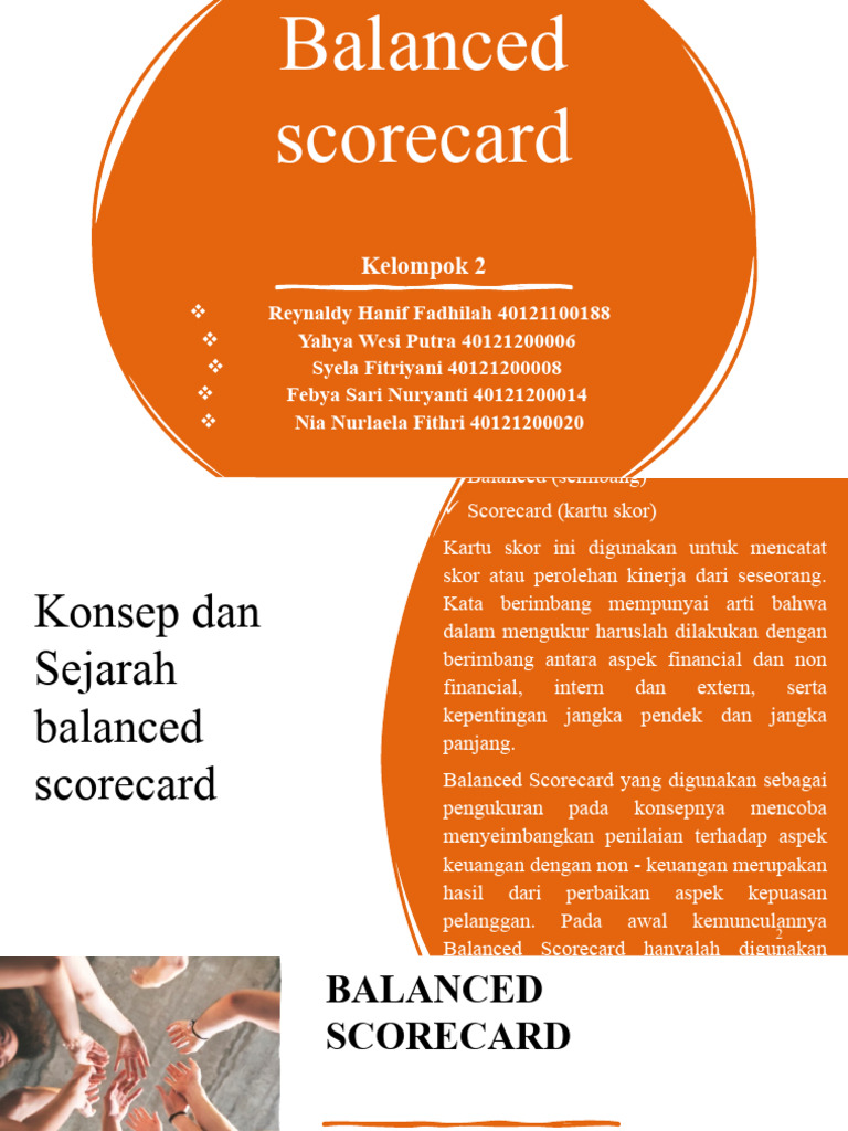 Presentasi - Kelompok 2 - Balanced Scorecard | PDF