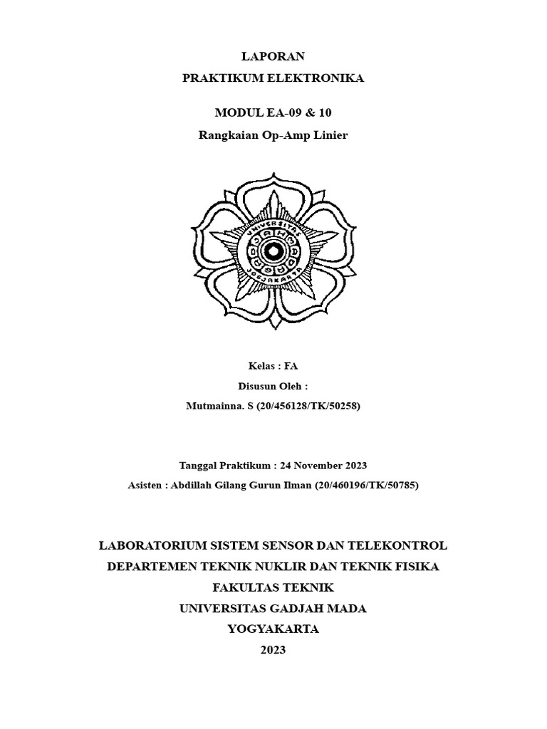 LP 456128 PEA09&10 Abdillah Gilang Gurun Ilman | PDF | Sains & Matematika