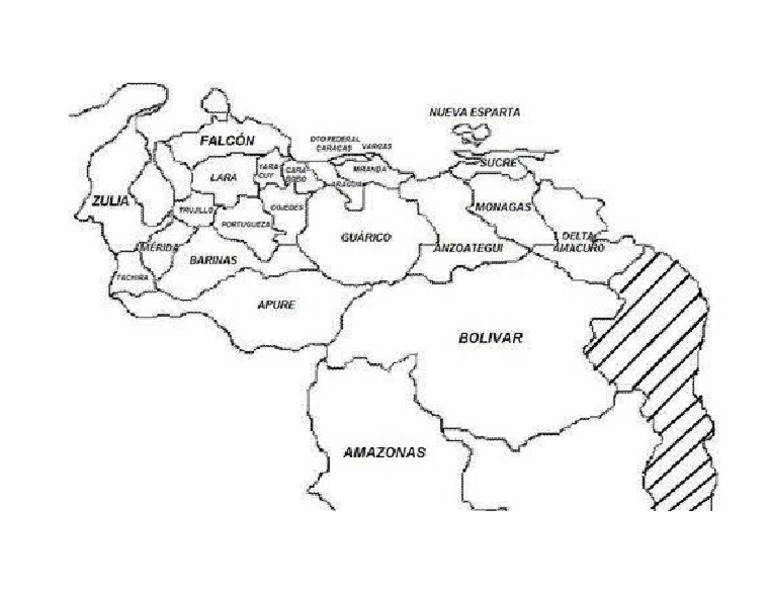 Division Politico Territorial de Venezuela | PDF