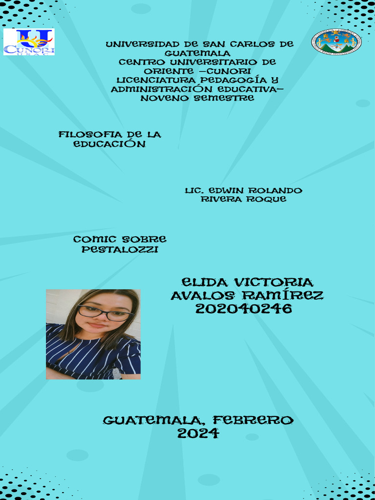 Comic Elida Victoria Avalos Ramírez 202040246 | PDF | Modificación de ...