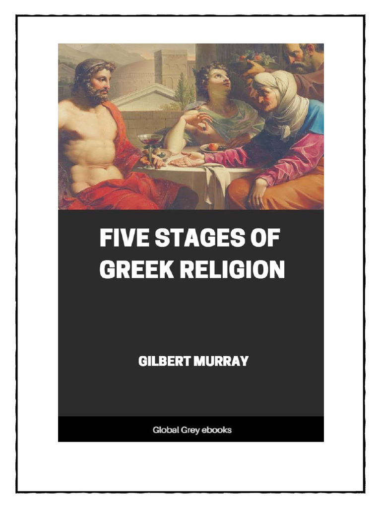 Five Stages of Greek Religion | PDF | Greek Mythology | Persephone
