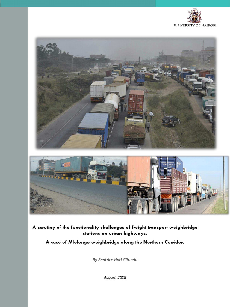 Road Freight Transportation Challenges | PDF | Transport | Road