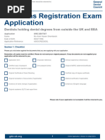 BHPC Application Form for Health Professionals | PDF | Identity ...